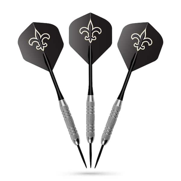 New Orleans Saints 75 in. W x 5 in. L x 8.5 in. H 23G Dart Set and Case ...