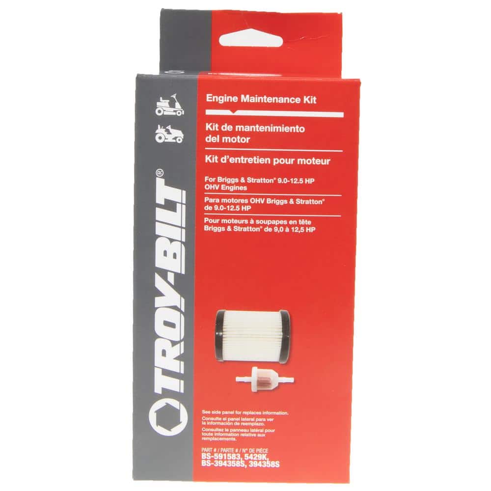 Troy-Bilt Replacement Air and Fuel Filter for TB30 and Pony 36 with ...