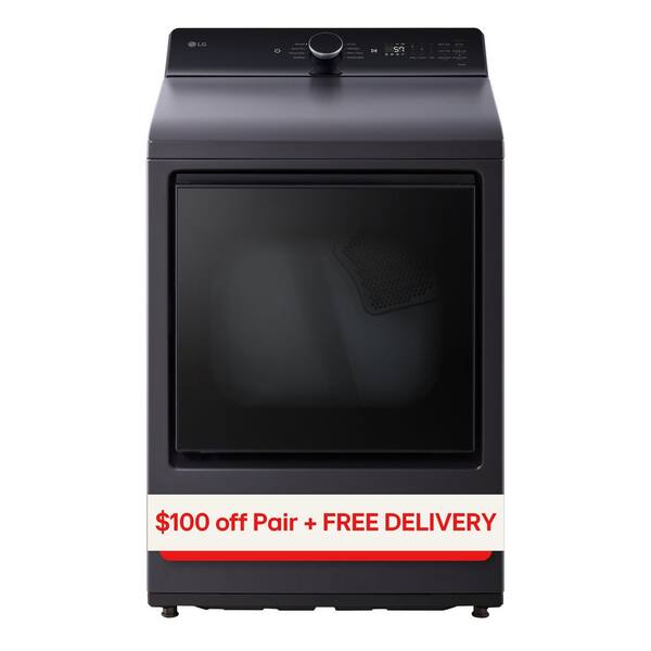 Have a question about LG 7.3 cu. ft. Vented SMART Electric Dryer in Matte Black with EasyLoad ...