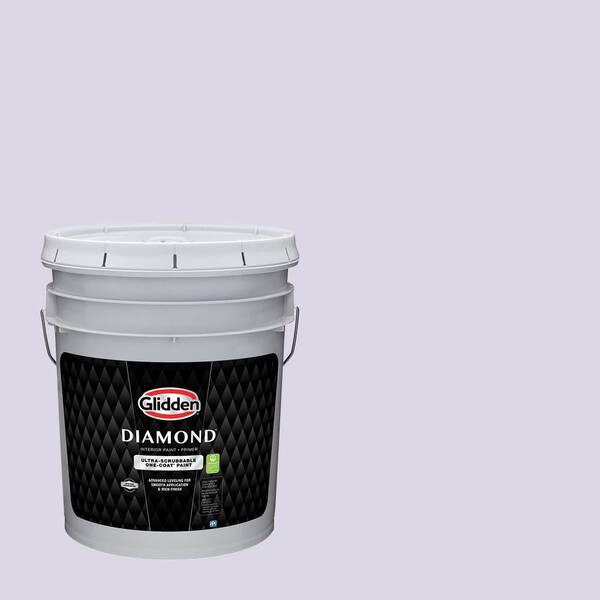 Glidden Diamond 5 gal. PPG1247-3 Misty Violet Ultra-Flat Interior Paint ...