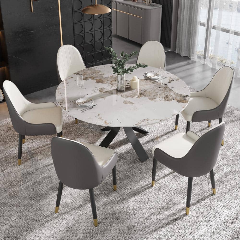 Have a question about J&E Home Pandora Glossy Stone Top 59.05in ...