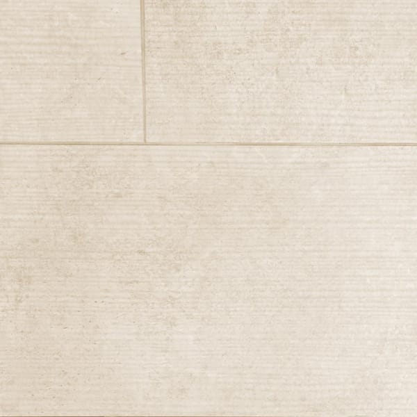 Jeffrey Court Wavey Cream 8 in. x 48 in. Matte Porcelain Floor and Wall ...