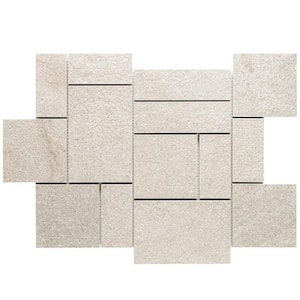Ivy Hill Tile Dominion Linen Beige 4 in. x 0.35 in. Matte Limestone ...