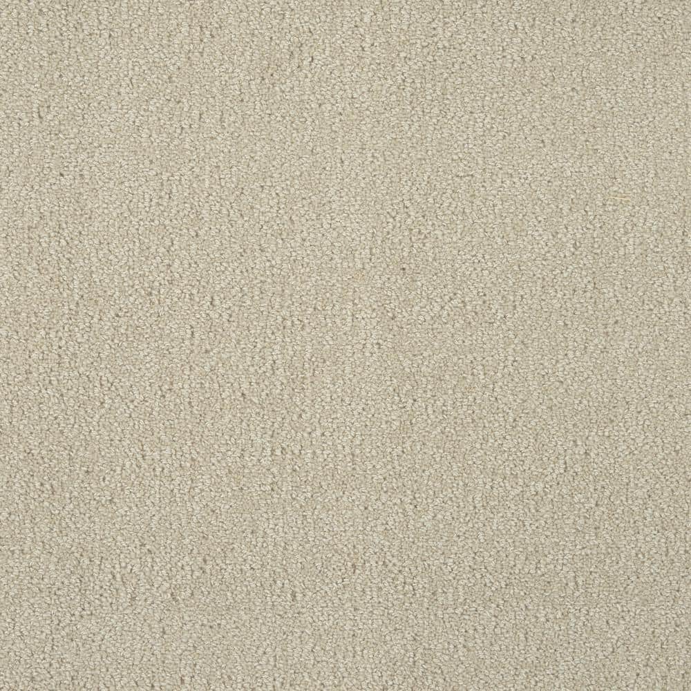 Natural Harmony Feather - Color Swan Berber Custom Area Rug with Pad ...