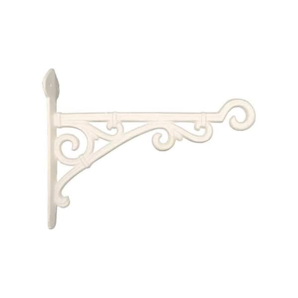 White Retractable Plant Hanger Indoor Outdoor Easy Lift Plant Pulleys ...