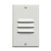 KICHLER Step And Hall Hardwired 120-Volt White Vertical Integrated LED ...