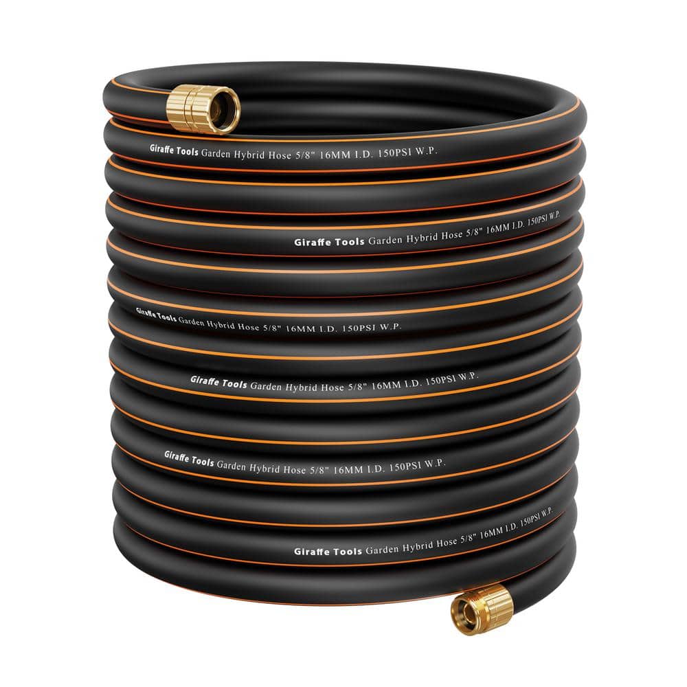 Giraffe Tools 5/8 in. Dia x 100 ft. Hybrid Custom Garden Hose SXGTG ...