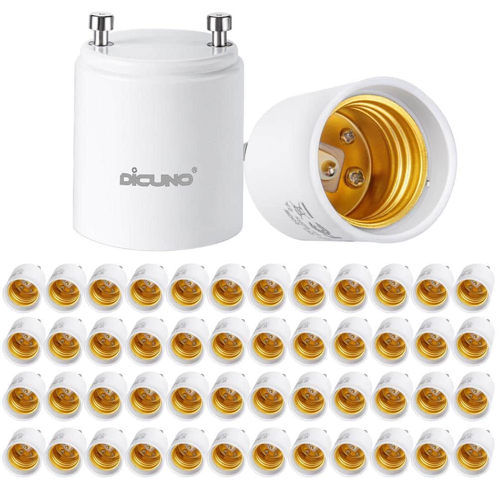 BIBIVIS GU24 to E26 High Temperature Resistance 160℃ Max 200-Watt Power ...