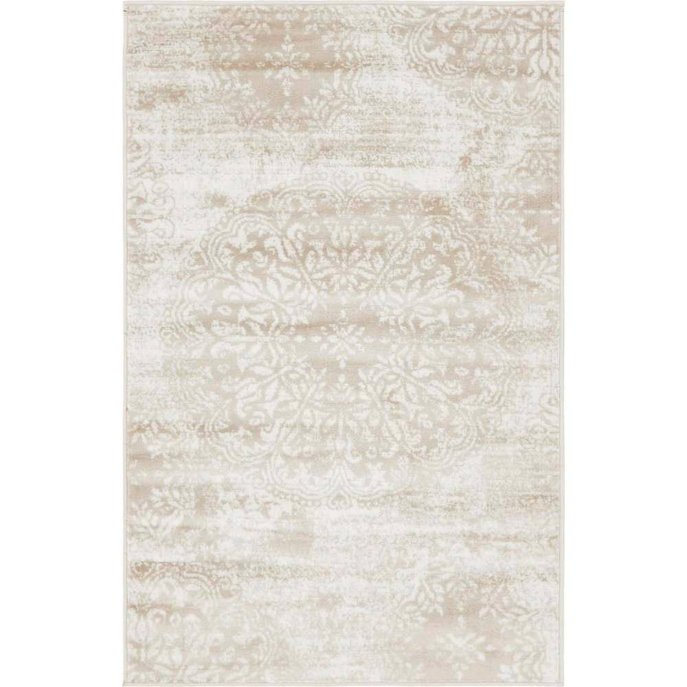 Unique Loom Sofia Grand Beige 3' 3 x 5' 3 Area Rug 3141516 - The Home Depot
