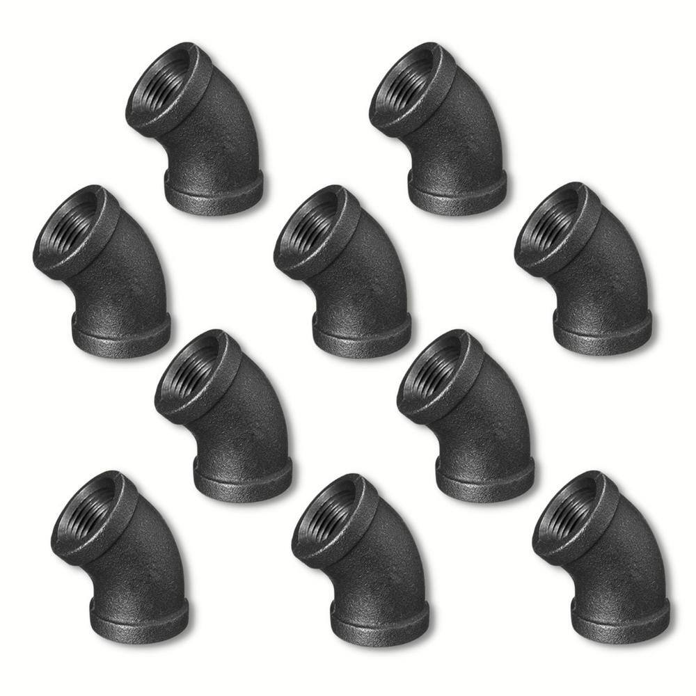 Reviews for Ironwerks Designs 1 in. Steel 45-Degree Elbow Fitting (10 ...