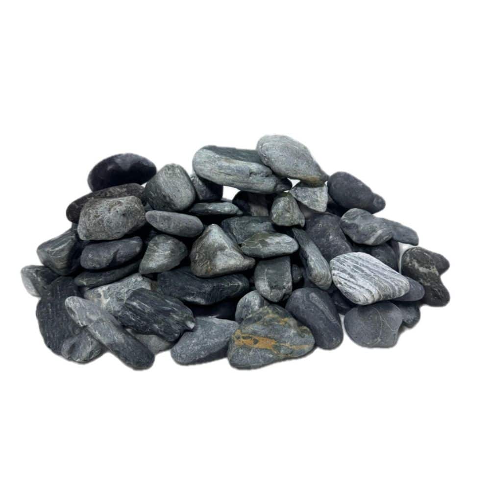 Rain Forest 0.4 cu. ft. 1 in. to 3 in. Reef Green Beach Pebbles (30 lb. Bag) RFRGBP3-30 - The ...
