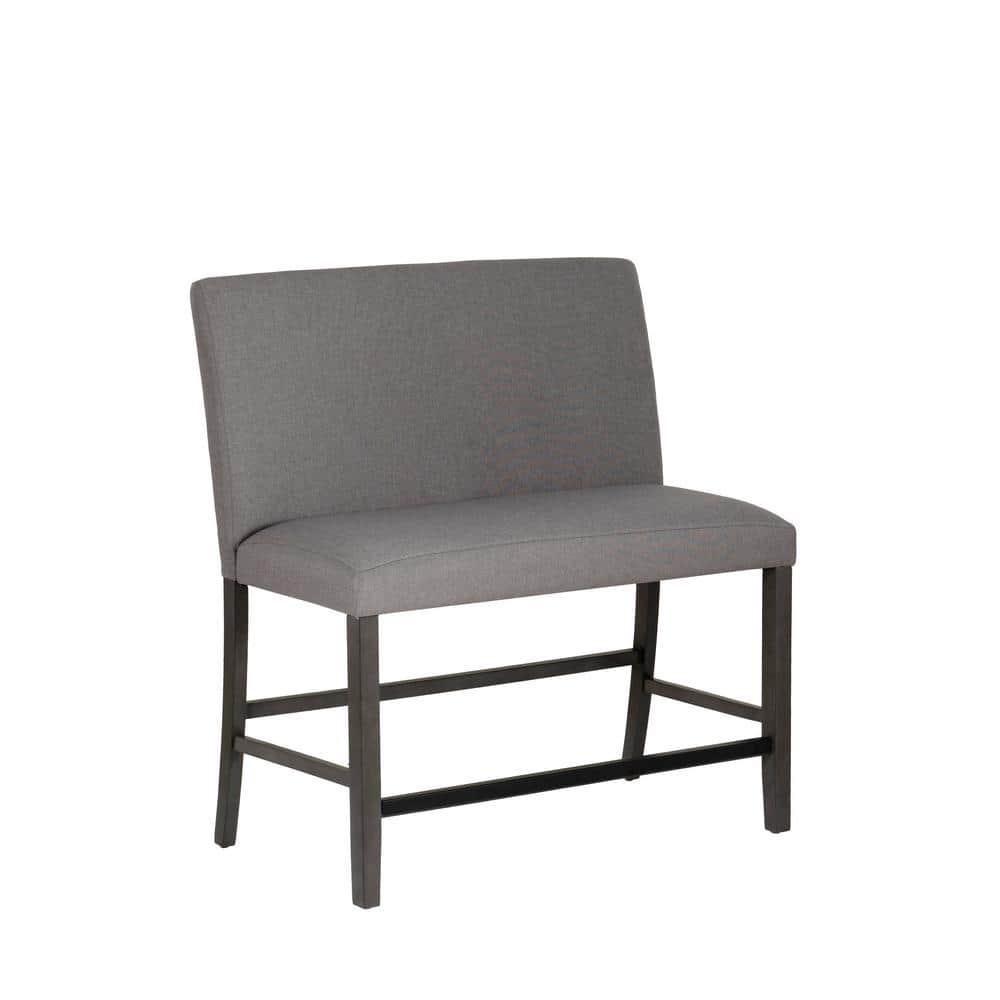 Bar height bench with back store