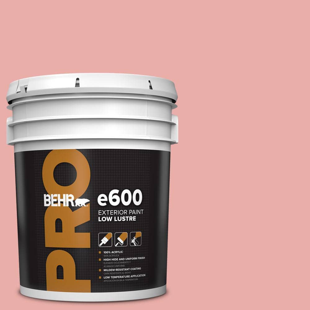 BEHR PRO 5 gal. #M160-3 Sweet Tart Low Luster Exterior Paint PR62005 ...