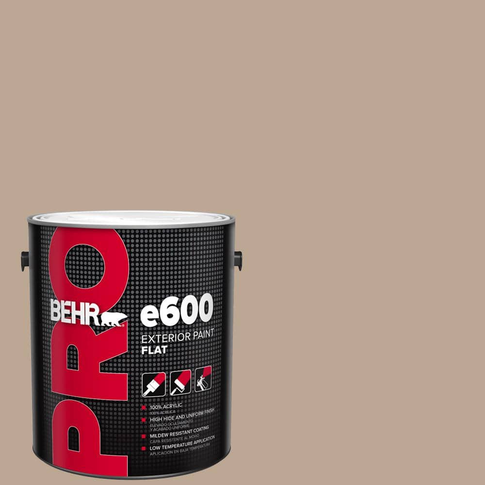 BEHR PRO 1 gal. #700D-4 Brown Teepee Flat Exterior Paint PR61001 - The ...