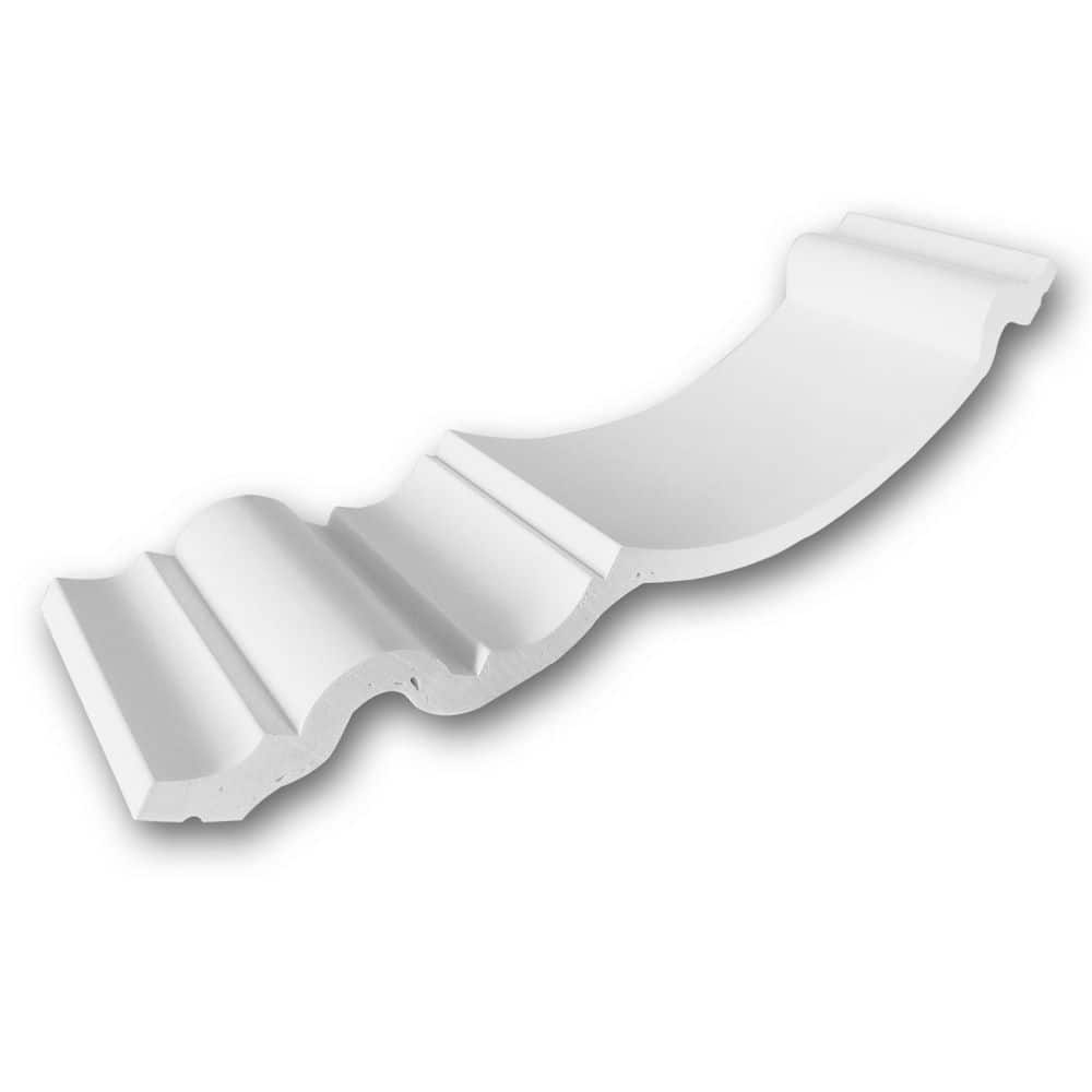 ORAC DECOR 10-1/2 in. D x 10-5/8 in. W x 4 in. L Primed White Plain ...