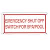 Poolmaster Residential or Commercial Swimming Pool Signs, Emergency ...