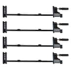 POWERTEC 7 in. x 2-3/8 in. Quick Release Ratcheting Table Clamp for MFT ...