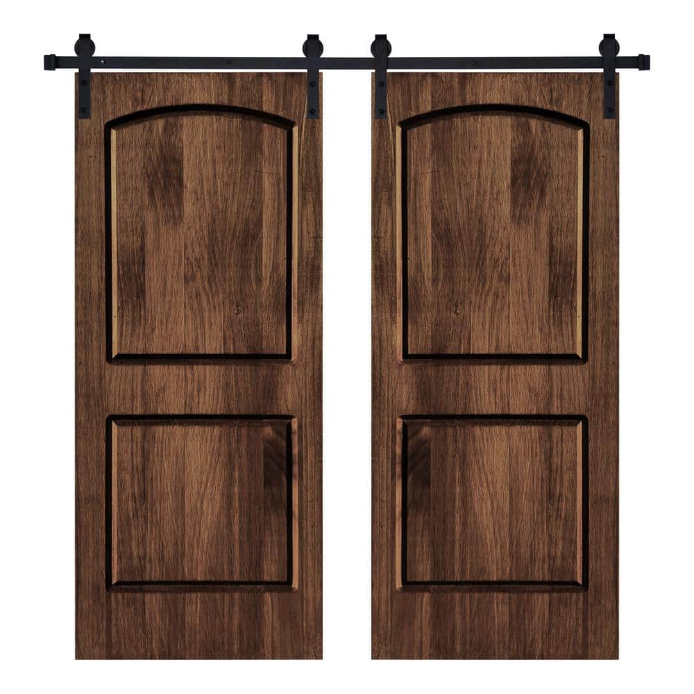 AIOPOP HOME Modern 2Panel-Roman Designed 48 in. x 80 in. Wood Panel ...