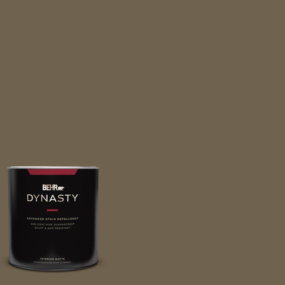 BEHR DYNASTY 1 qt. Home Decorators Collection #HDC-AC-15 Peat Matte ...