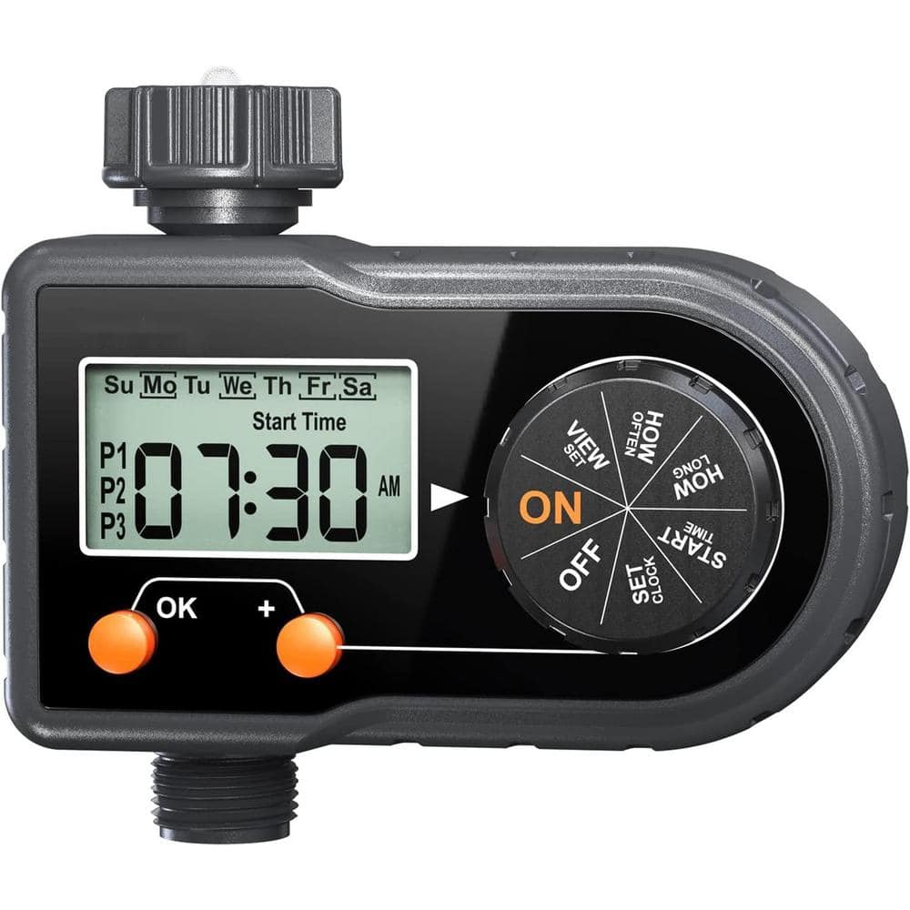 Cubilan Sprinkler Timer Hose Timer With 3 Individual Programs Water