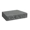 Oldcastle 2.5 in. x 12 in. x 7.5 in. Charcoal Concrete Retaining Wall ...