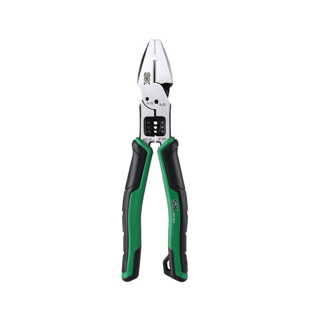 SK SK02107 8 in. Multi Linesman Plier SK02107 - The Home Depot