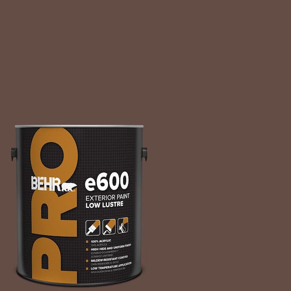 BEHR PRO 1 gal. #PPU3-20 Cinnabark Low Luster Exterior Paint PR62301 ...