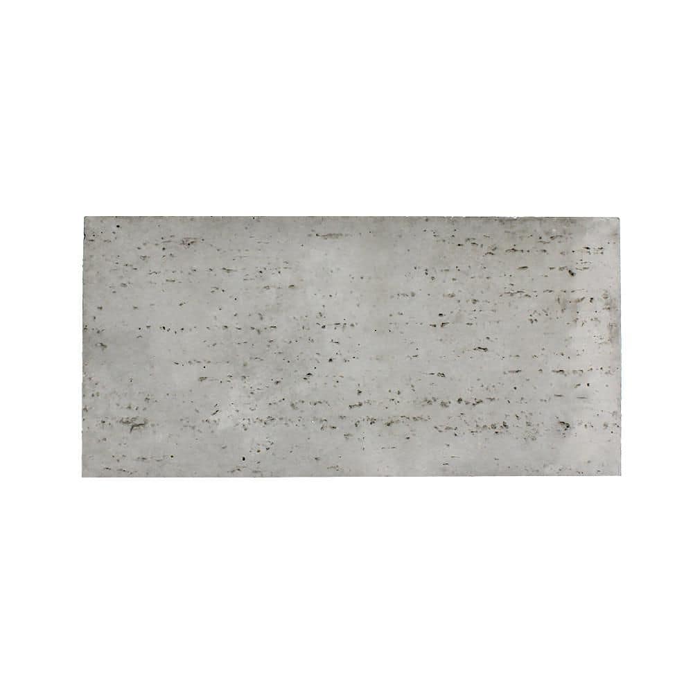 Master 20in. x 10in x 2in. Travertine Concrete Stepping Stone BC121 ...