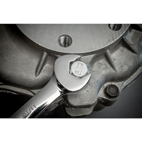 Husky BITE Metric 72-Tooth Ratcheting Wrench Set (8-Piece) HBRW8XLM ...