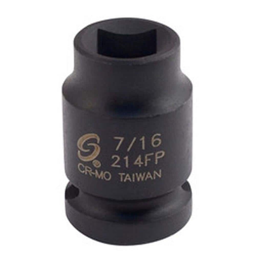 Sunex Tools 7/16 in. 1/2 in. Driver Pipe Plug Socket SUN214FP - The ...