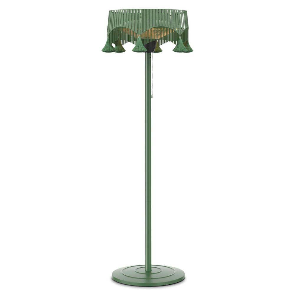 1500-Watt Outdoor Freestanding Halogen Electric Patio Heater with ...