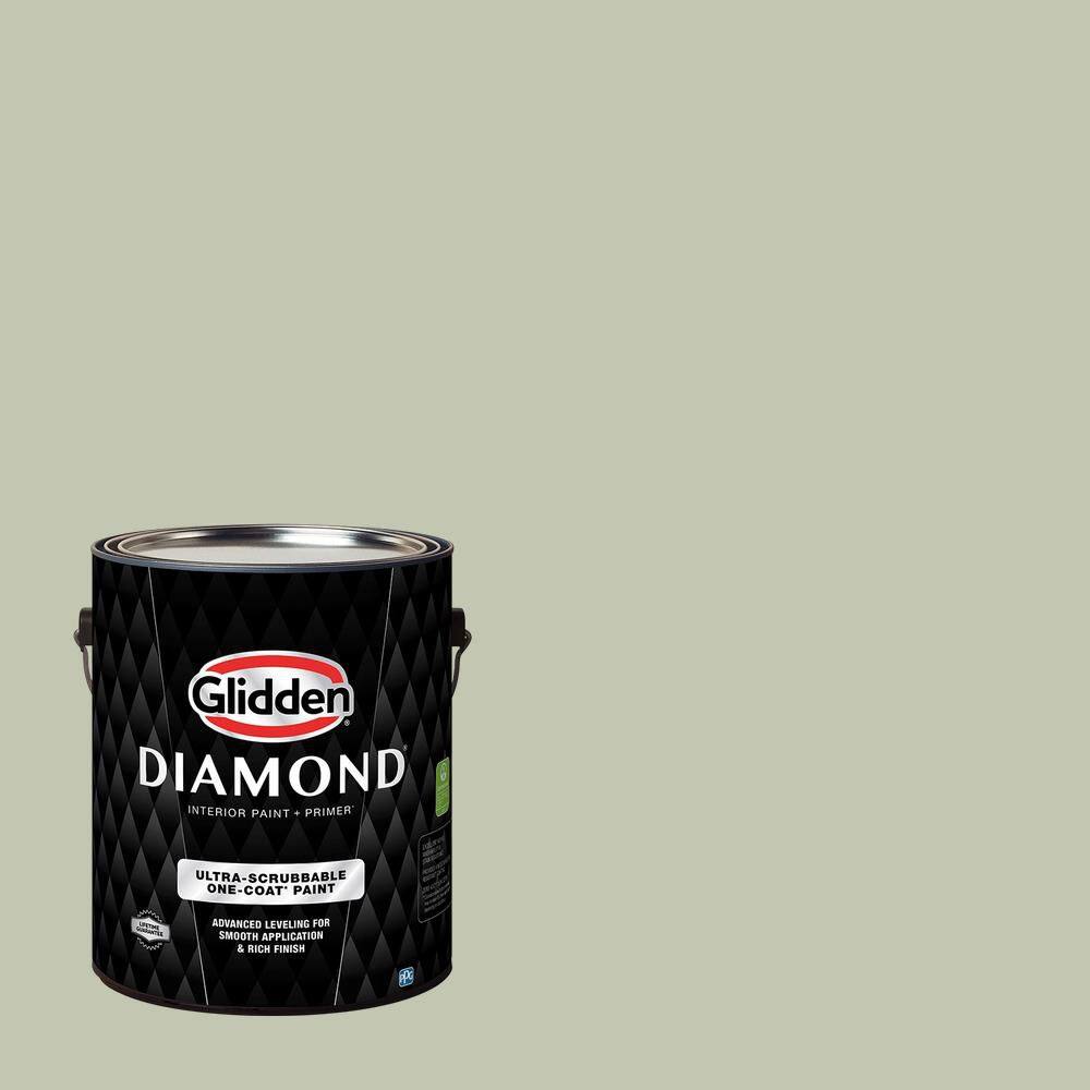 Glidden Diamond 1 gal. PPG1030-2 Pale Pine Ultra-Flat Interior Paint ...