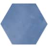 Ivy Hill Tile Eclipse Blue 7.79 in. x 8.98 in. Matte Porcelain Floor ...