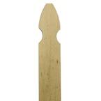 11/16 in. x 3-1/2 in. x 3-1/2 ft. Pressure-Treated Pine French Gothic ...