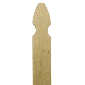 11/16 in. x 3-1/2 in. x 3-1/2 ft. Pressure-Treated Pine French Gothic ...