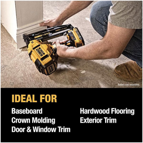 Nail gun for trim store