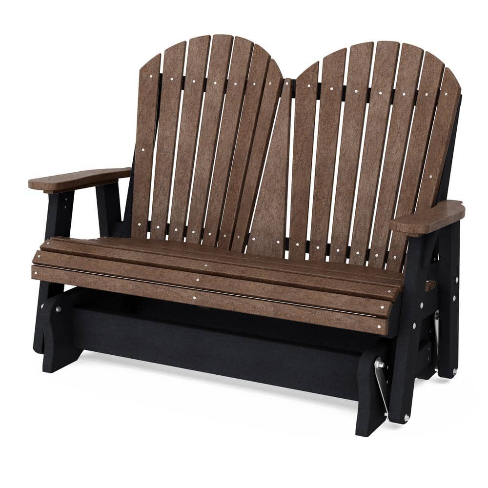 Wildridge Heritage 2-Person Tudor Brown and Black Plastic Outdoor ...