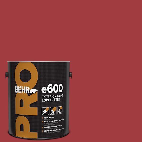 BEHR PRO 1 gal. #S-G-150 Ruby Ring Low Luster Exterior Paint PR62301 ...