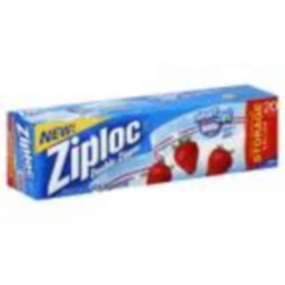 Ziploc 1 Gal. Double Zipper Storage Bags (Box of 40) DRK CB003202 - The ...