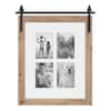 Kate and Laurel Cates 16 x 20 Rustic Brown Collage Picture Frame 222954 ...