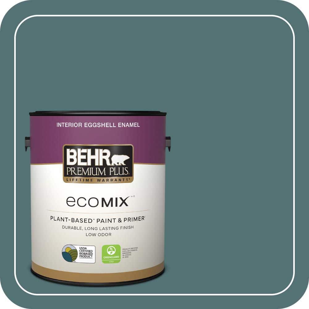 BEHR PREMIUM PLUS 1 gal. #PPU13-02 Juniper Berries Eggshell Enamel ...