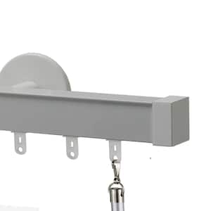 Art Decor Nexgen Pro 60 in. Non-Adjustable Traverse Window Curtain Rod ...