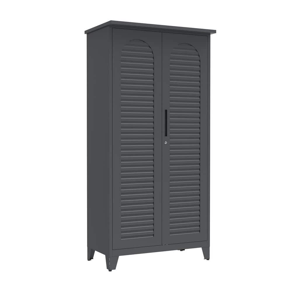 3 ft. W x 2 ft. D Metal Shed with Ample Storage Space (6 sq. ft ...