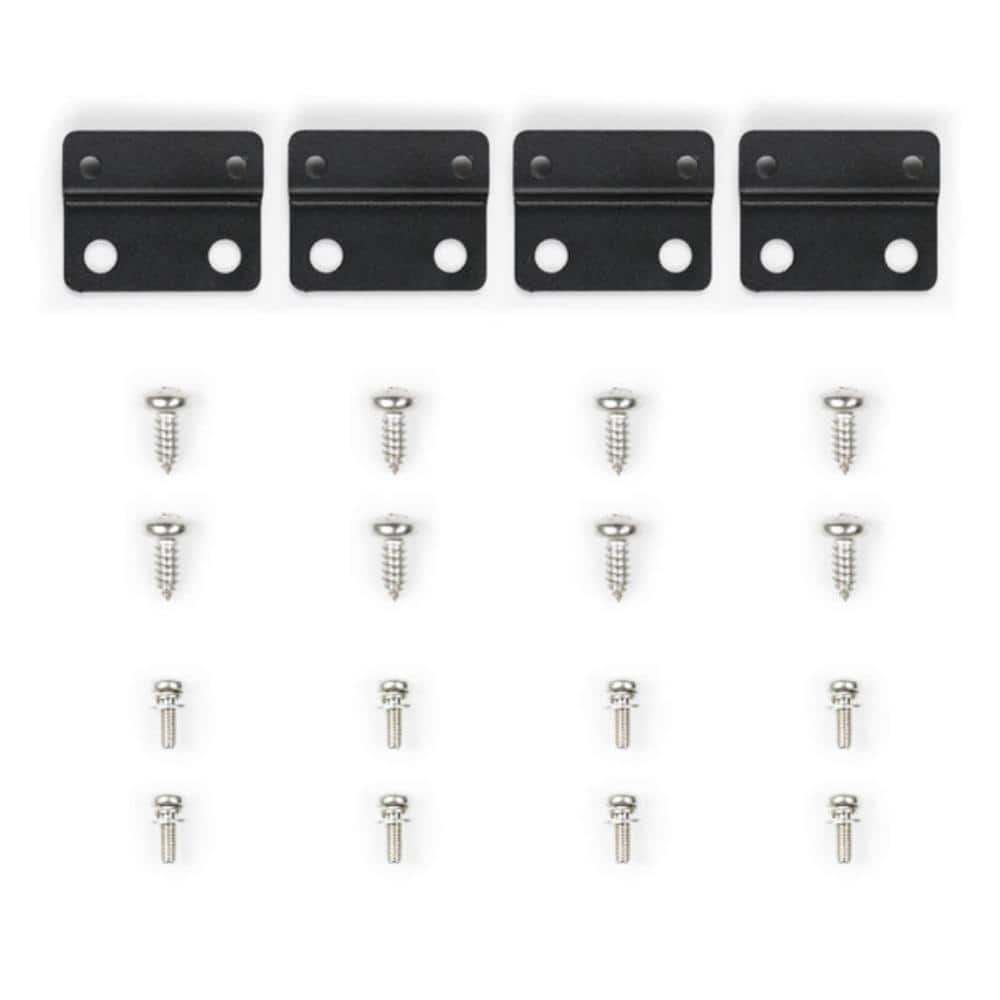 Renogy Mounting Brackets for 12V 100Ah Pro LiFePO4 Batteries (Set of 4 ...