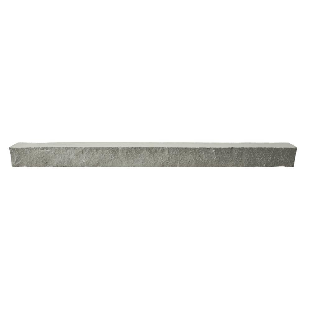 GenStone Stacked Stone 2 in. x 3.5 in. x 42 in. Northern Slate Faux ...