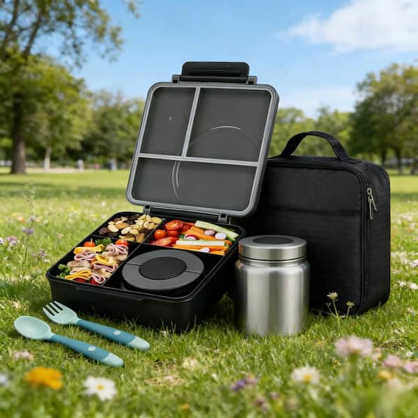 Wudkey Durable Reusable Lunch Bag - Stainless Steel Kids Bento ...