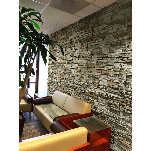 False Stone Wall Interior