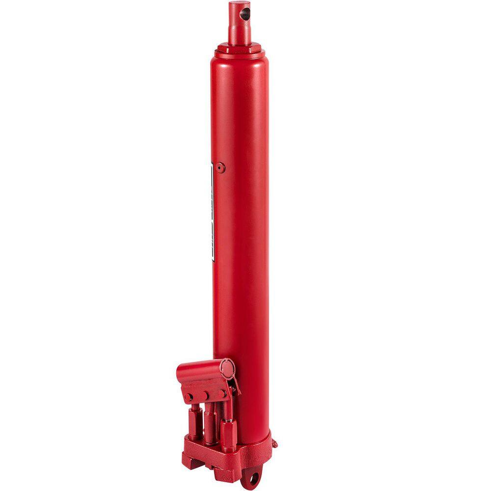 SKYSHALO Hydraulic Long Ram Jack, 8 Tons/17636 lbs. Capacity, with Dual ...