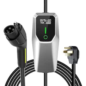 Ahfiwaso 40Ft 240-Volt Electric Vehicle Charger Level 1 and 2 16 Amp EV ...