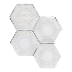 MSI Take Home Tile Sample-Verona Gold Pattern 4 in. x 4 in. Honed Multi ...